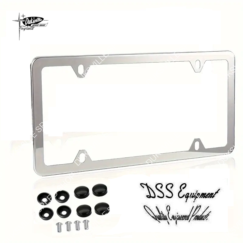 Buy Polished Stainless Steel License Plate Frame online. Duksville ...