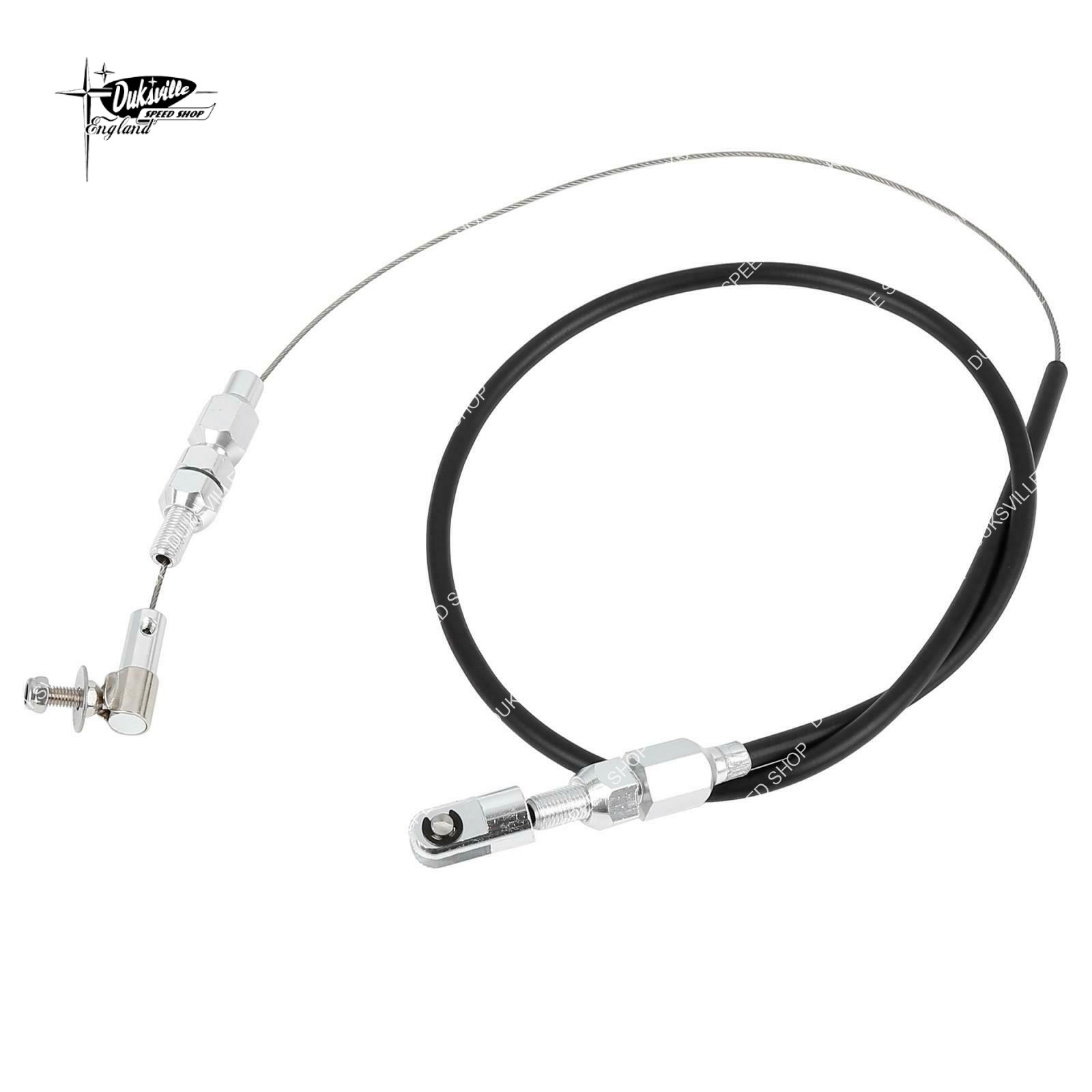 Buy Black Universal Throttle Cable online. Duksville - for your vintage ...