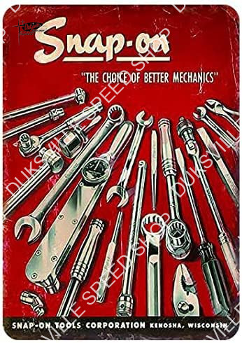 Buy Vintage Snap-on Workshop Sign online. Duksville - for your vintage ...